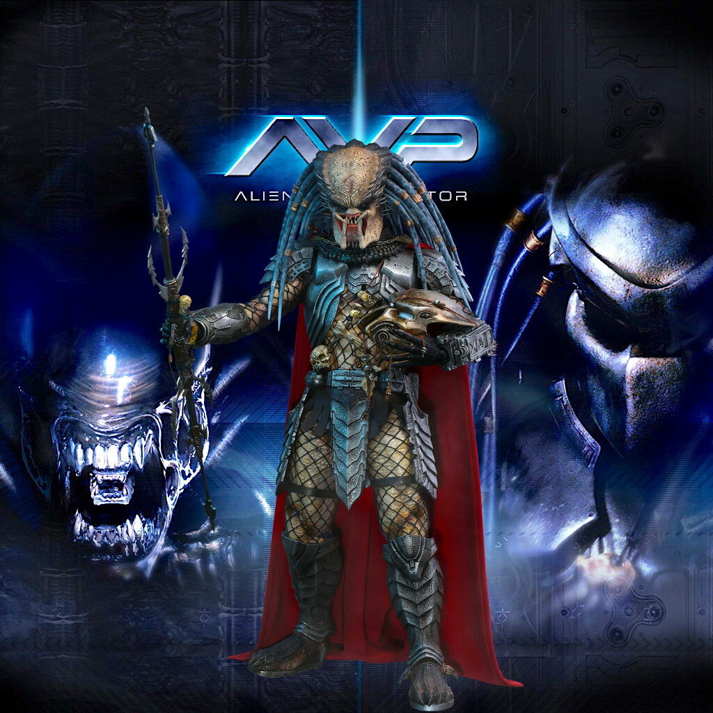 1/6 AVP Predator Backdrop 15"x15" - For 1/6 Predator Elder Guardian ...