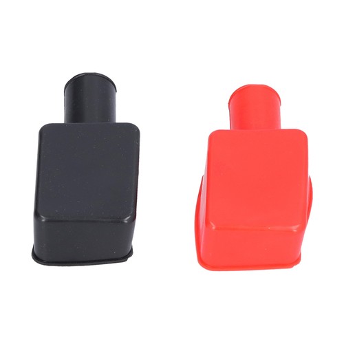 2pcs Battery Terminal Covers Rubber Positive Negative Post Stud ...