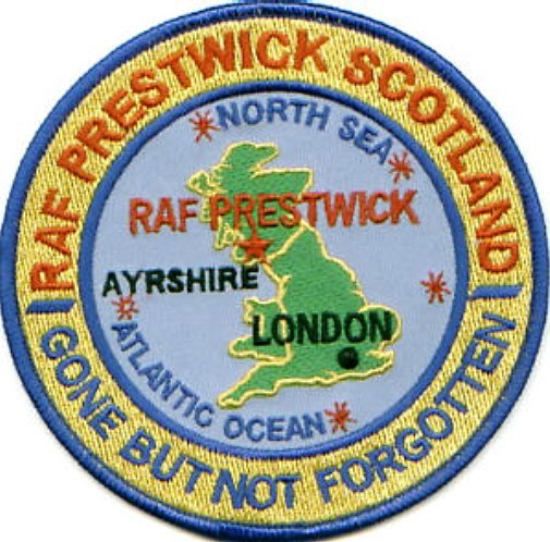 USAF BASE PATCH, PRESTWICK RAF SCOTLAND * | eBay
