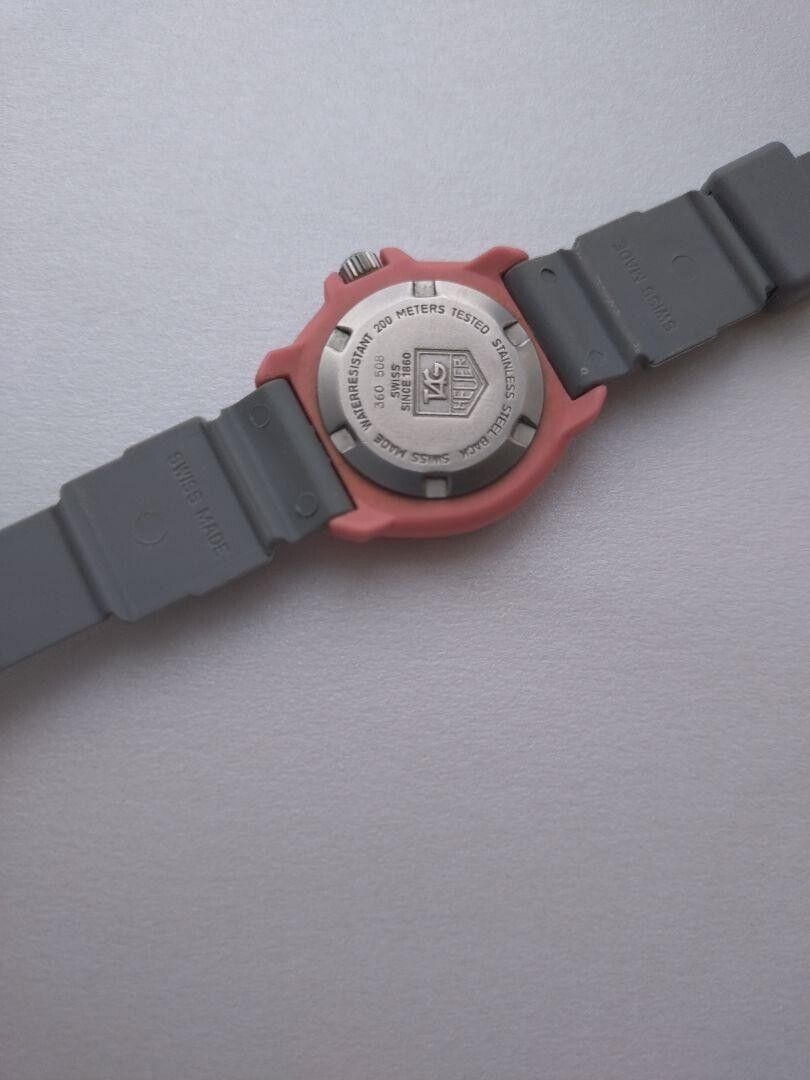 Tag Heuer Formula 1 F1 Womens Watch Pink Gray 360.508 with Tag Heuer Formula 1 F1 Womens Watch Pink Gray 360.508 with