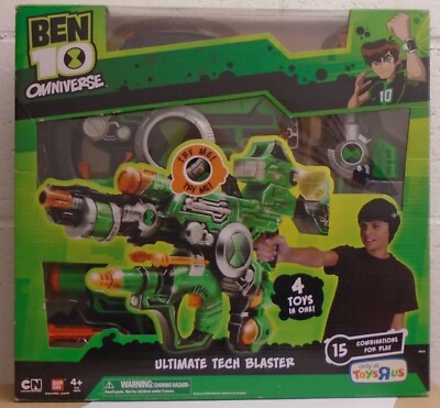 Ben 10 Omniverse Ultimate Tech Blaster (4 Toys In 1) With Lights ...