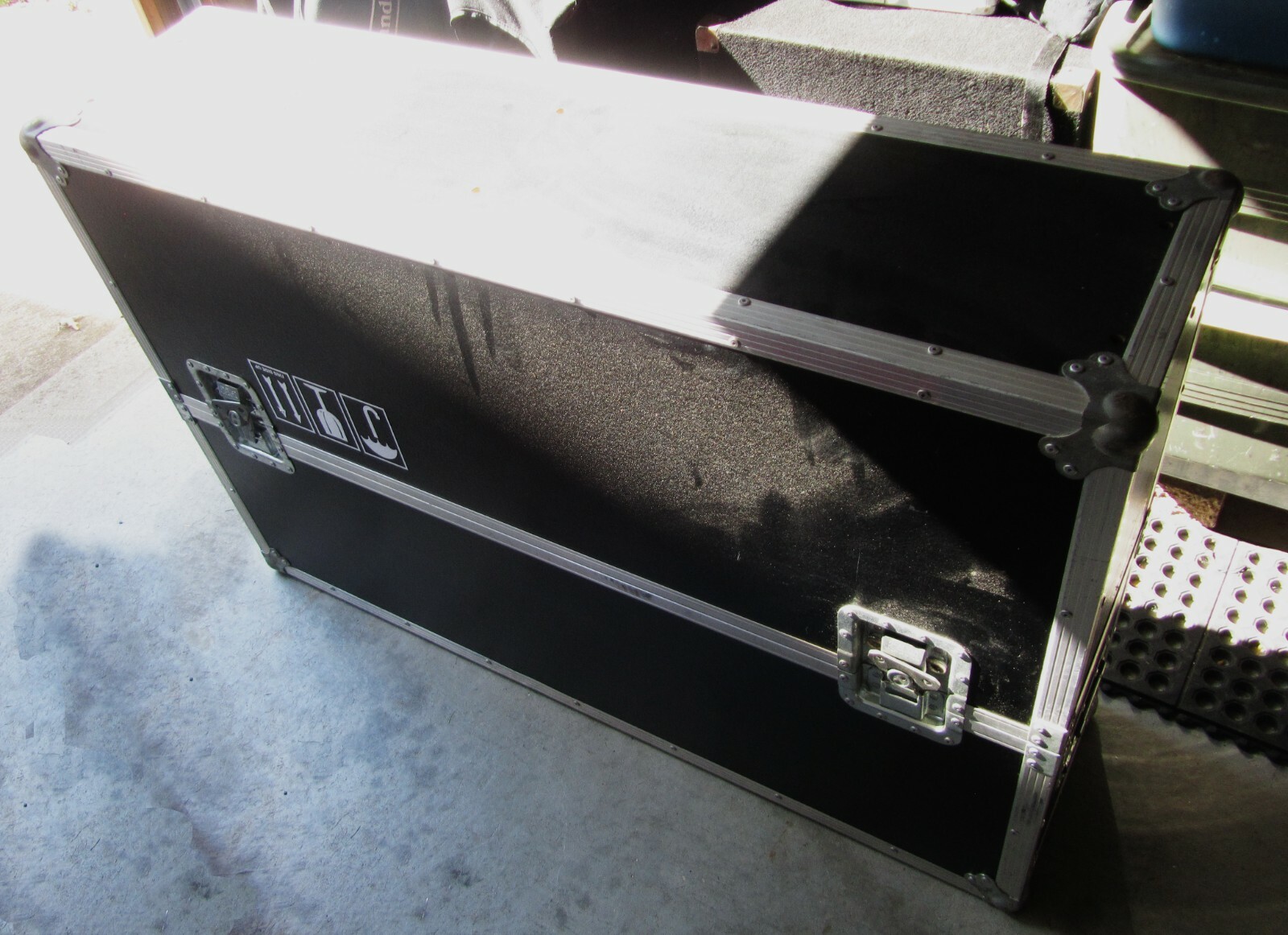 L@@K TV STORAGE CASE HARD CONTAINER SHIPPING BOX WOODEN TELEVISION ...