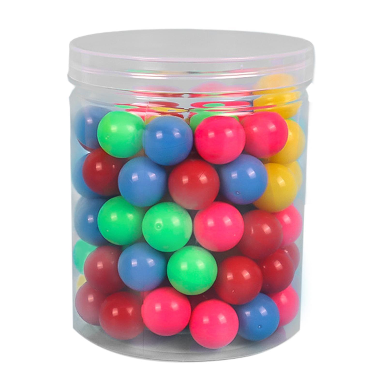 100 Pieces Colorful Math Learn Balls Early Math Manipulatives for ...