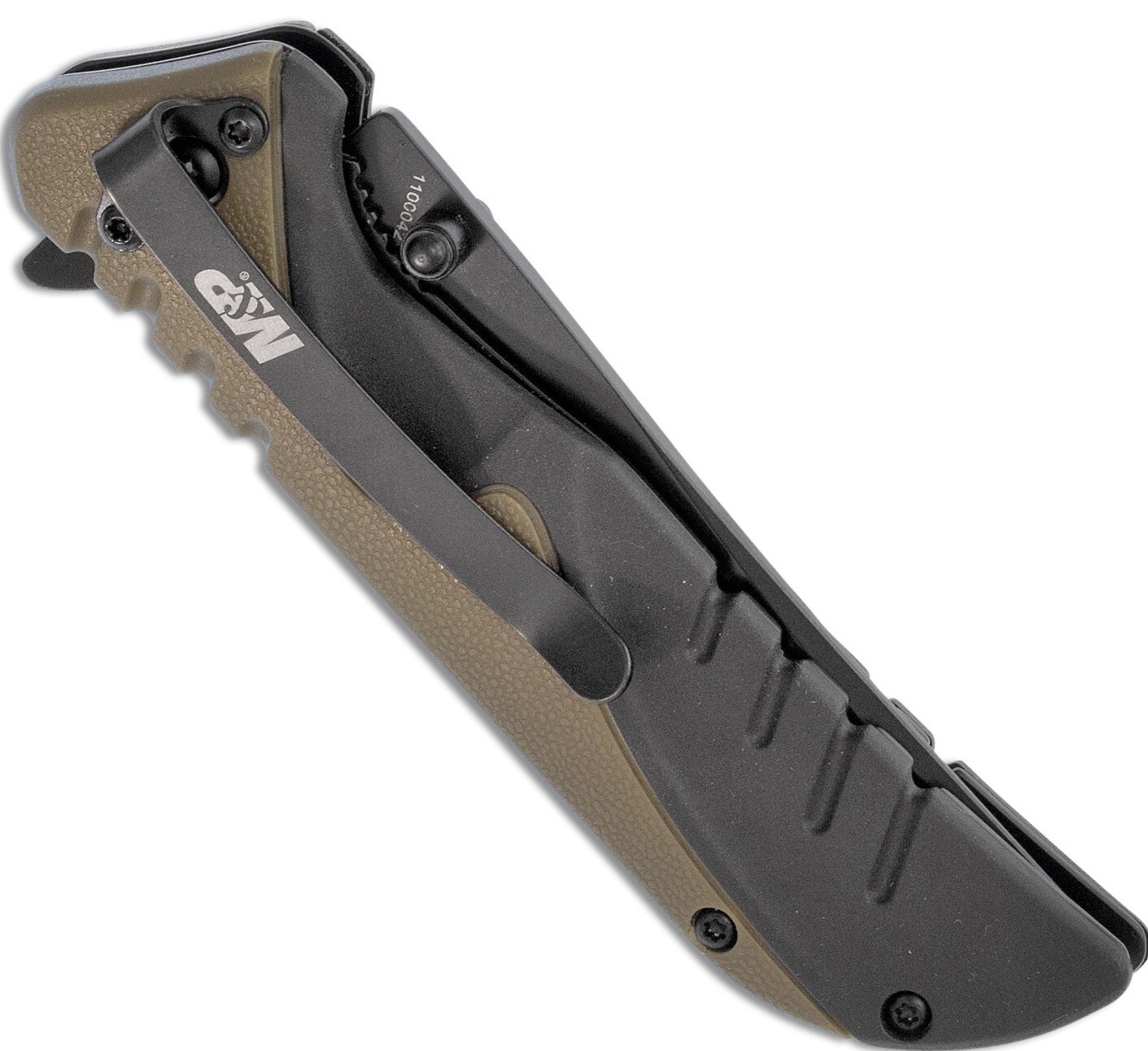 Smith And Wesson By Bti Tools 1100043 M&P 2.0 Ug Overmolded Knife 3 1/2 ...