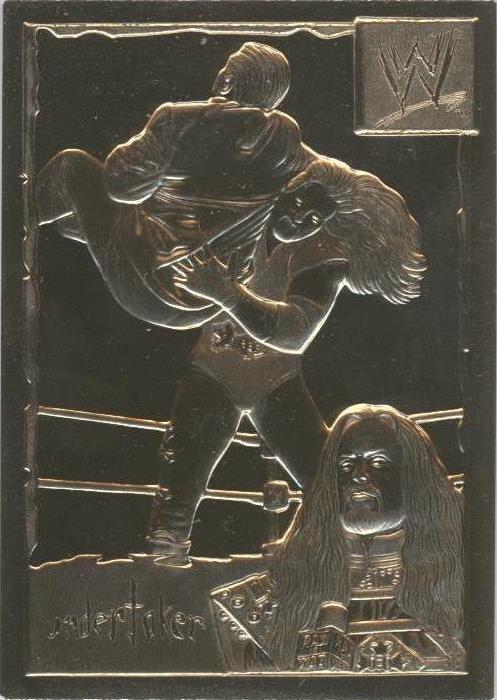 1999-2005 Danbury Mint 22k Gold WWF/E - Undertaker #12 for sale online ...