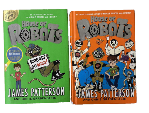 Kids Book House Of Robots By James Patterson Series Humor Funny Robots ...
