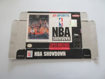 Super Nintendo NBA Showdown box only | eBay