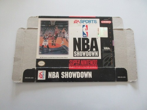 Super Nintendo NBA Showdown box only | eBay