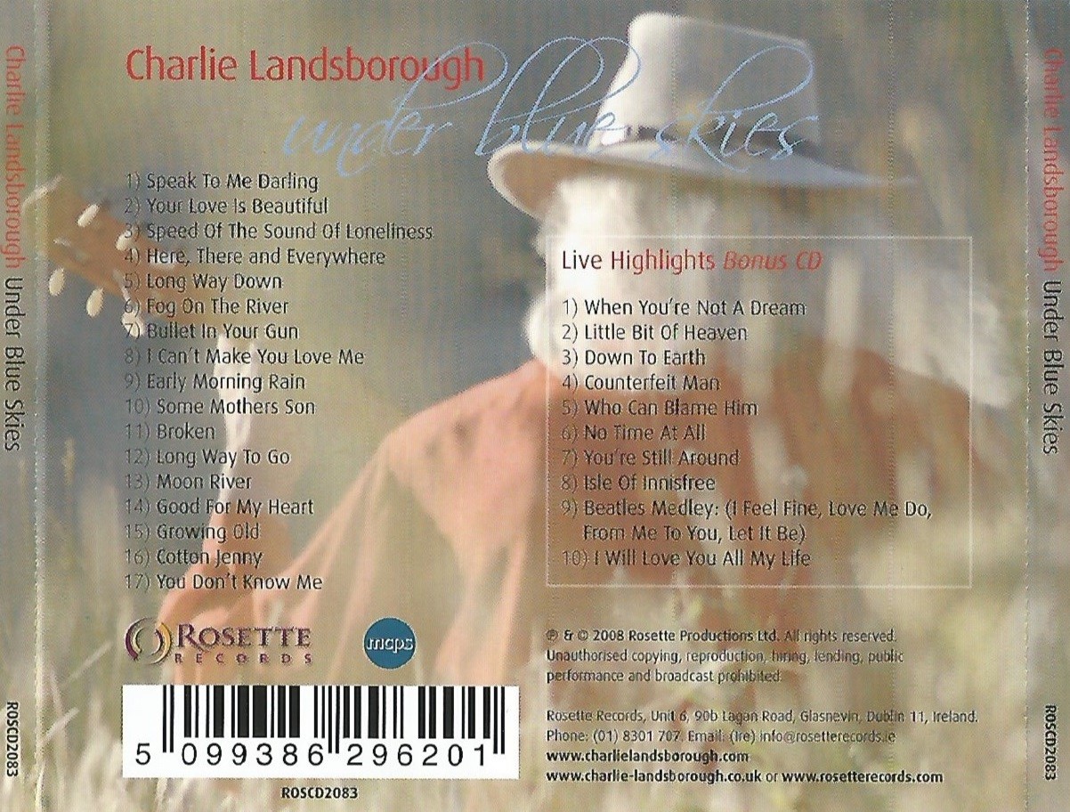 Charlie Landsborough Best Greatest Hits Collection - Easy Listening ...