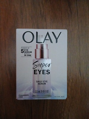 Olay Super Eyes Daily Eye Serum Fragrance-Free 0.45oz FREE SHIPPING | eBay