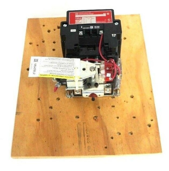 Square D 8903SQO11V02 Lighting Contactor 600V 100A Nema Electrical Box ...