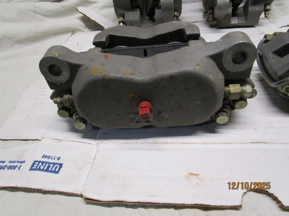 NOS Set of 4 JFZ Four piston Brake Calipers with Brake Pads | eBay