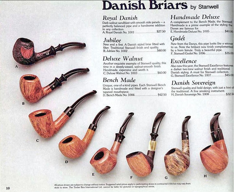 STANWELL “Royal Danish” 992 Sixten Ivarsson – Ukulele Flat Volcano ...
