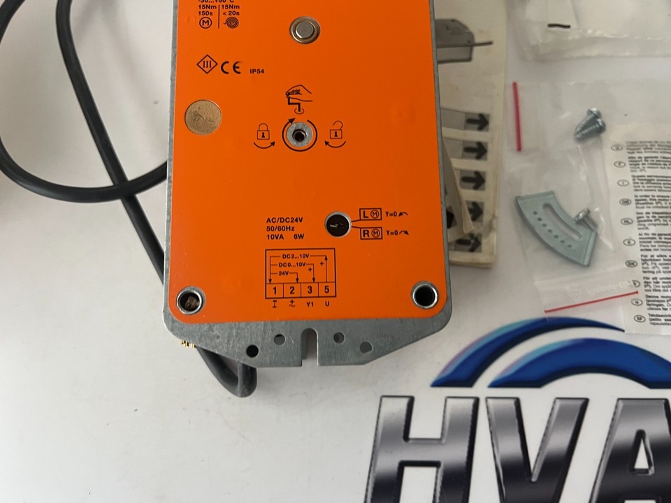 Belimo AF24-SR Spring Return Damper Actuator Modulating Fail-Safe 24V ...