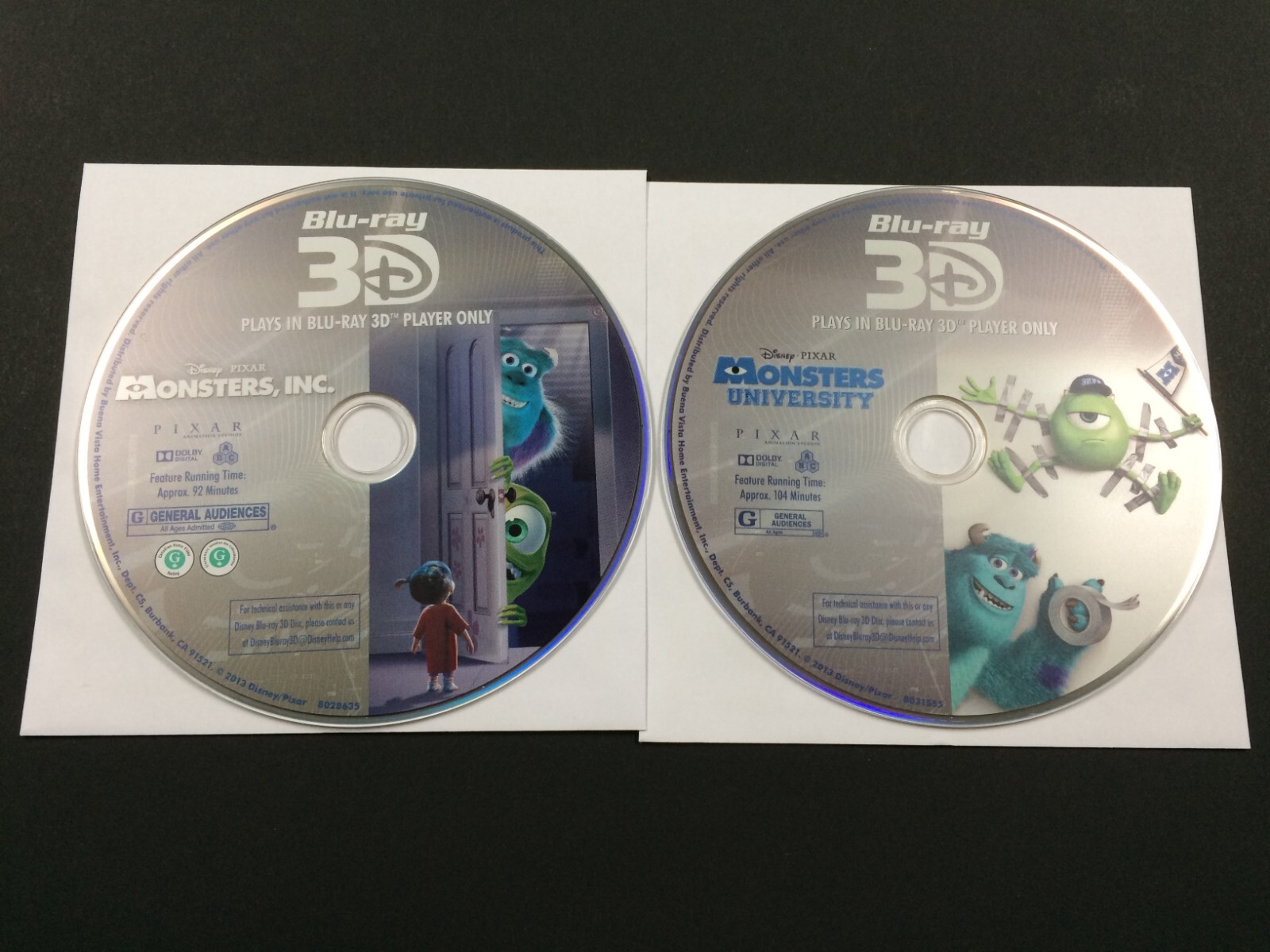 3D Blu-ray Movies - 3D Blu ray Disc Only - You Pick | eBay