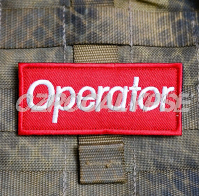 Operator Patch - Tactical Special Forces Warfighter Commando Marines ...