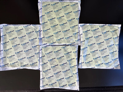 4 ThermoSafe Foam Ice Packs Polar Pack 9 x 11 x 1 Bricks Reusable ...