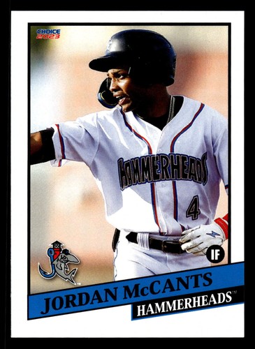 Jordan McCants 2023 Choice Jupiter Hammerheads #4 Jupiter Hammerheads ...