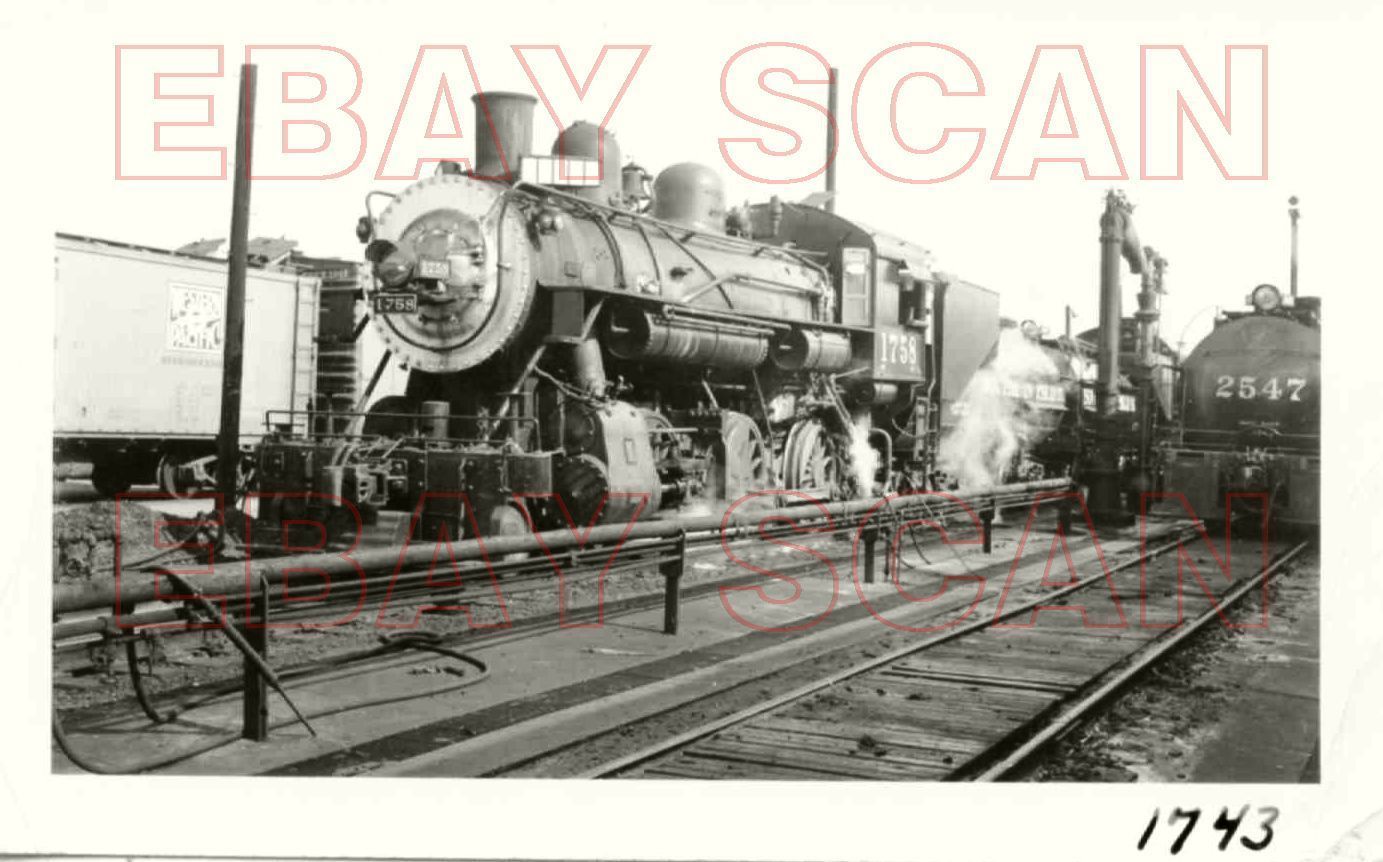 8G047 RP 1940s/50s SOUTHERN PACIFIC RAILROAD 2-6-0 ENGINE #1758 | eBay