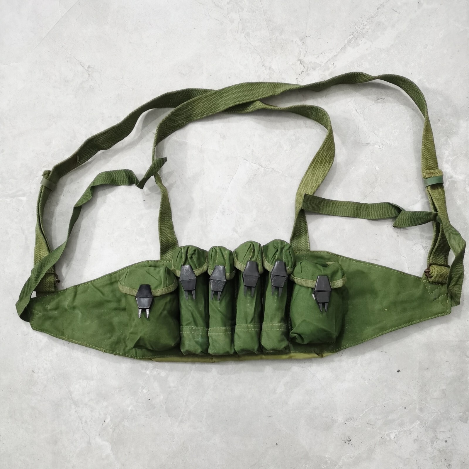 1PCS Original Surplus Chinese Type 79 Chest Rig Tokarev Ammo Pouch Mag ...
