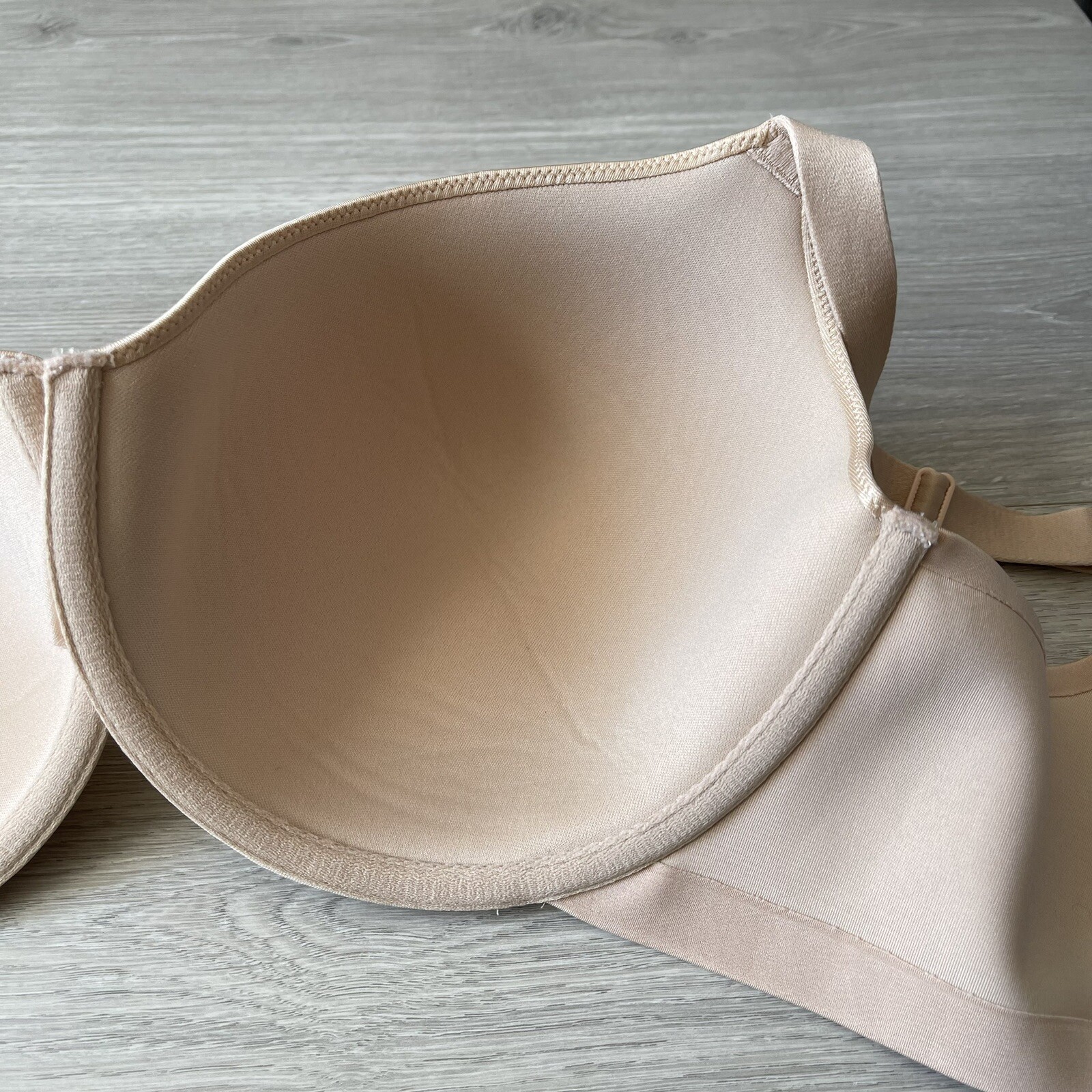 Catherines Intimates Bra Womens 42DD Nude Full Coverage Back Smoothing ...