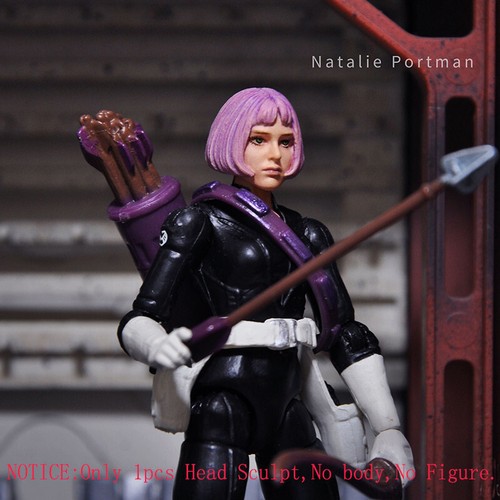 Delicate Painted 1/18 Scale The Leon Natalie Portman Head Sculpt 3.75 ...