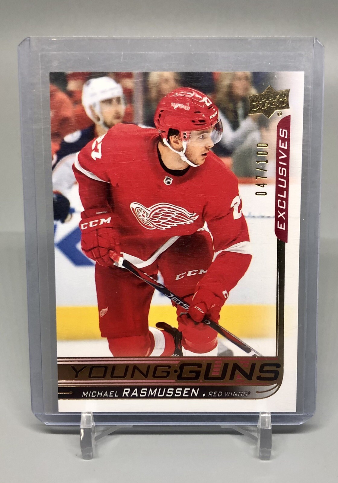 2018-19 Upper Deck Michael Rasmussen Young Guns Exclusives /100 | eBay