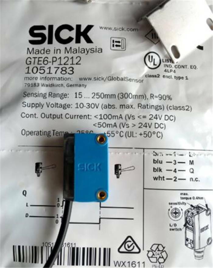 For SICK GTE6-P1212 Miniature Photoelectric Sensors New | eBay