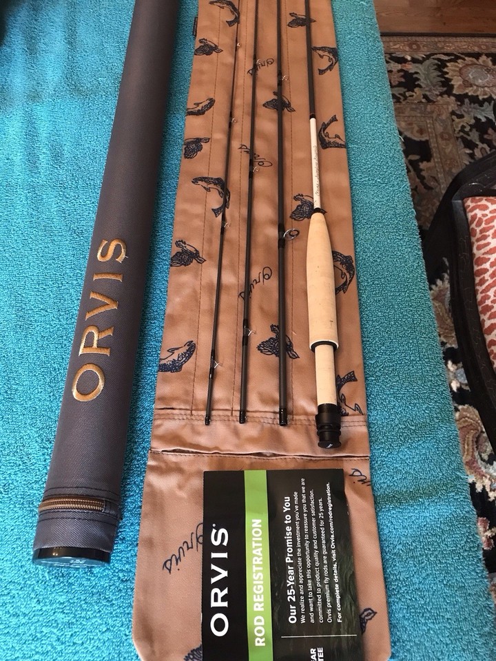 Orvis Superfine Graphite Fly Rod 7’ 6” 3 Weight ( NEW ) | eBay