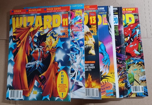 Lot Of 6 Wizard Comic Magazines 11, 12, 13, 19, 20, 36 | eBay