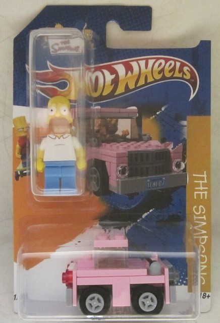 Hot Wheels CUSTOM HOMER SIMPSONS & LEGO CAR - Limited Edition 1/25 Made ...