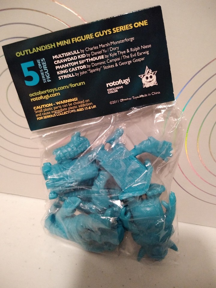 OMFG Series 1 October Toys Figures Rotofugi Blue Exclusive New | eBay