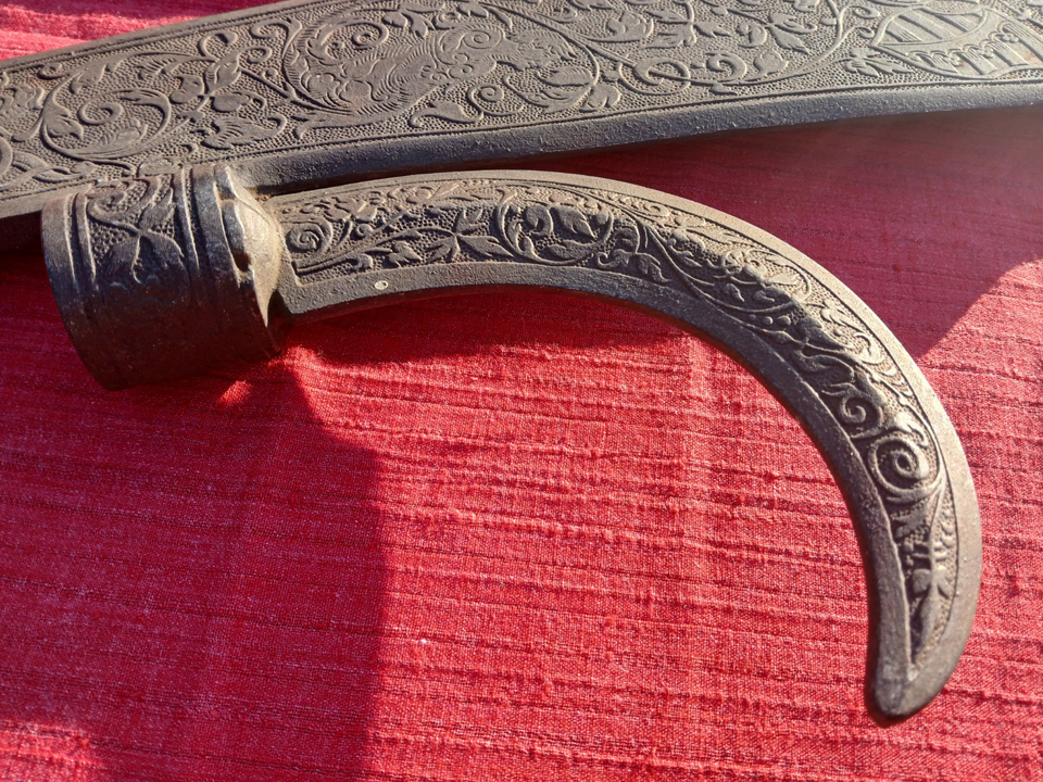 Antique Halberd Glaive Antique Spear Sword Saxony Polearm | eBay