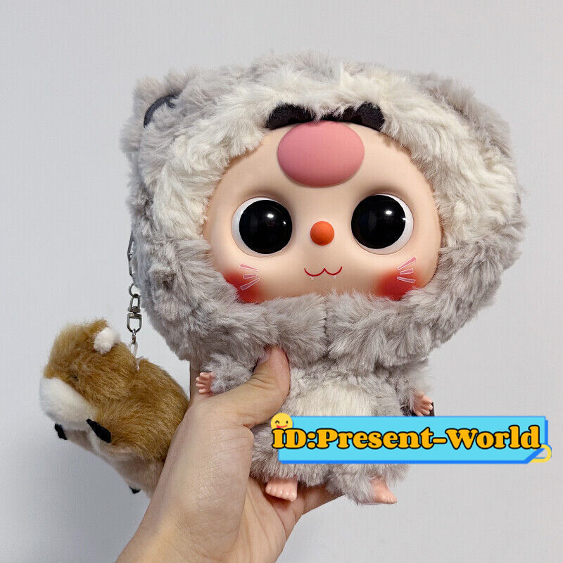 Baby Three Big Head Baby Zipper Bag Baby Three Series Plush Blind Box ...