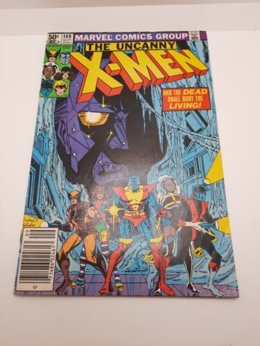 Uncanny X-Men 149 Marvel Comics 1981 Petrified Man Magneto | eBay