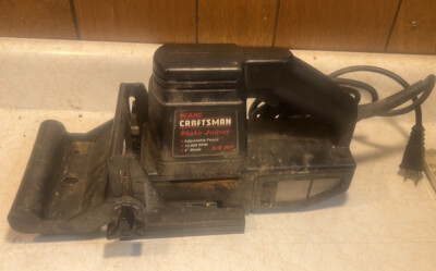 Craftsman #315.175010 4" 10,000-Rpm 5/8-HP Plate Biscuit Joiner Tested ...