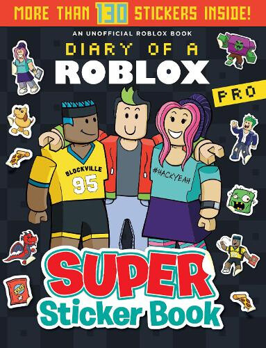 Diary of a Roblox Pro: Super Sticker Book [Paperback] | eBay