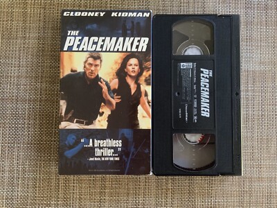 The Peacemaker (VHS, 1998) Nicole Kidman & George Clooney | eBay