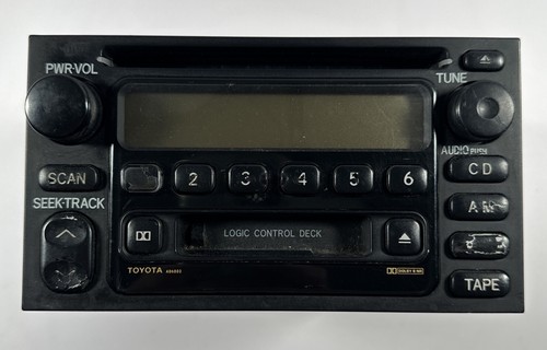 1999-2001 Toyota Camry 4Runner CD Cassette Tape Radio Stereo AD6803 ...