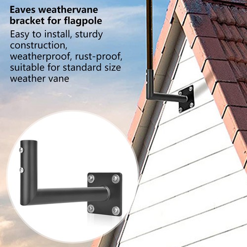 Weathervane Mount Rustproof Weathervane Wall Bracket for Patio Walls ...