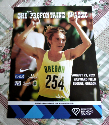 Steve Prefontaine Nike Poster