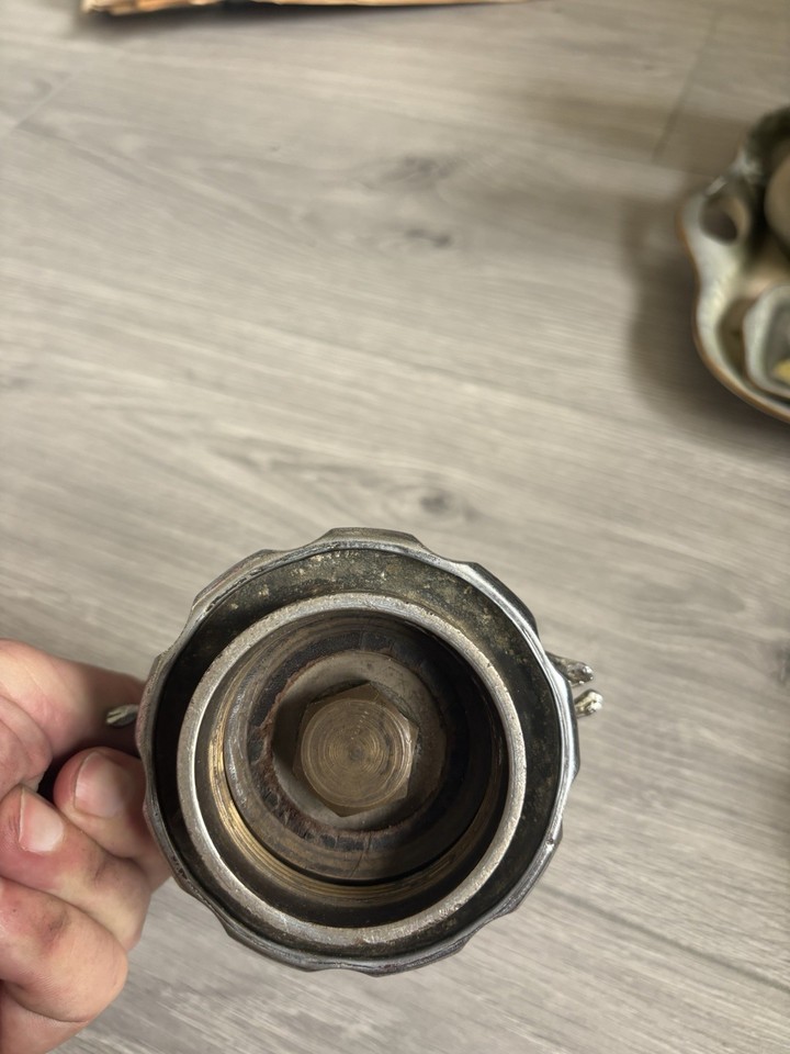 Vintage Chrome Running Fox Car Mascot Whitworth Thread Radiator Cap ...