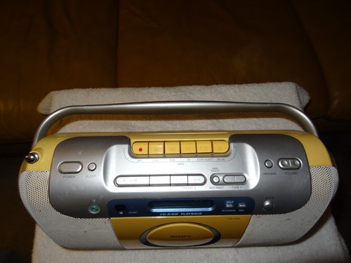 Sony CFD-E100 CD/Radio/Cassette Boombox for sale online | eBay