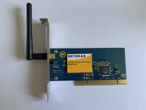 NETGEAR WG311v3 Adaptateur sans Fil PCI 54 Mbps WLAN | eBay