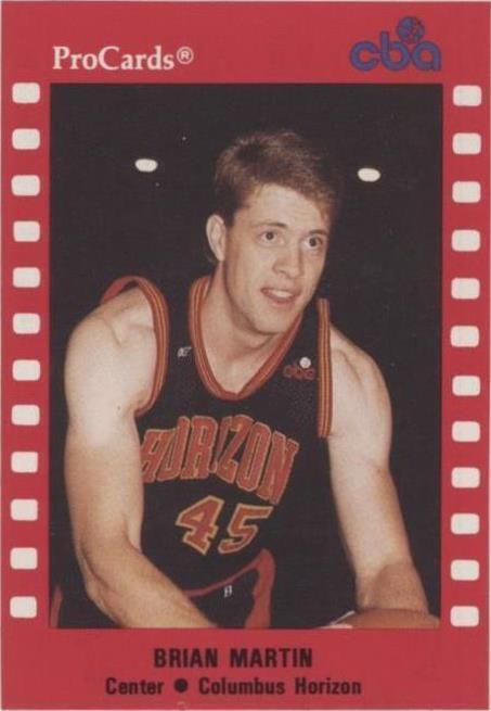1990-91 ProCards CBA - Brian Martin #178 (RC) for sale online | eBay