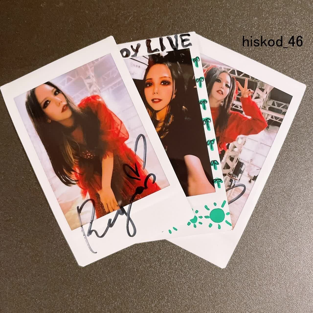 SAISEIGA Photo Card Solo Cheki 3 piece Set Music Band Japan New | eBay