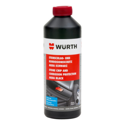 Wurth Stone Guard Chassis Paint 1lt Black Stone chipping & corrosion ...