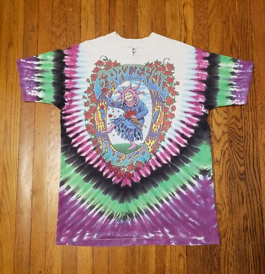 Vintage 1993 Grateful Dead Tour T Shirt Charles Everard Campbell Liquid ...