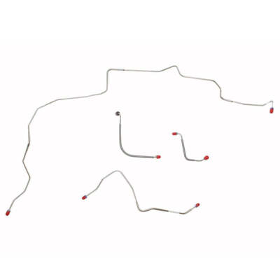 70 Ford Mustang Boss 429 w/ Power Disc Brakes; Front 4pc Line Set ...