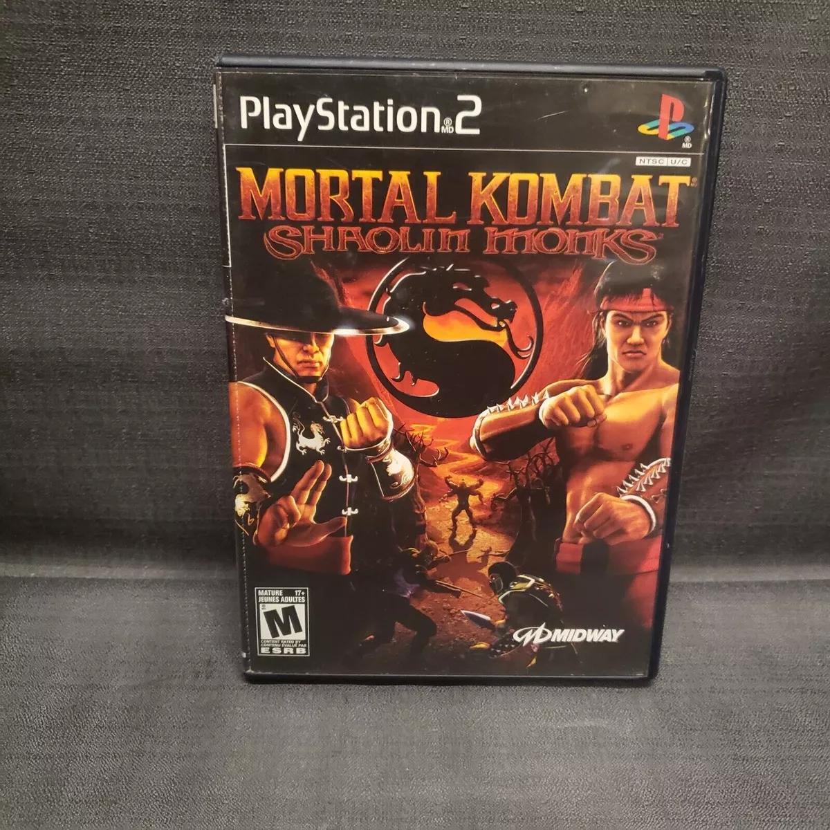Mortal Kombat Shaolin Monks Psp